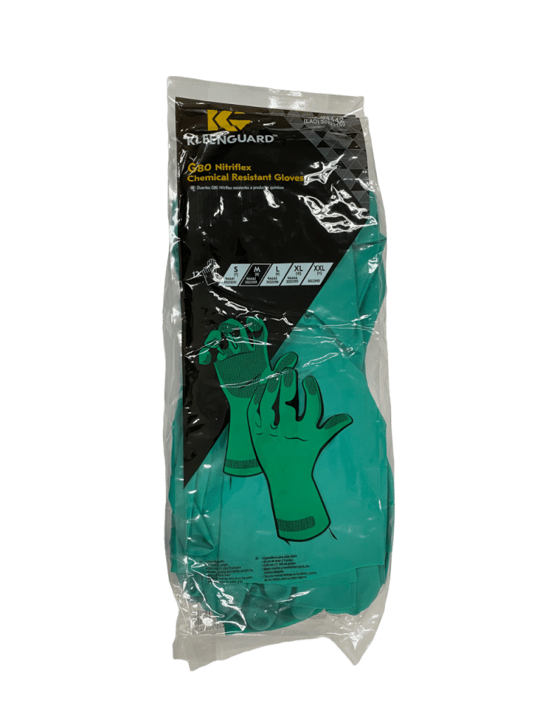 KleenGuard G80 Nitriflex Chemical Resistant Gloves, PPE Nitrile Gloves ...