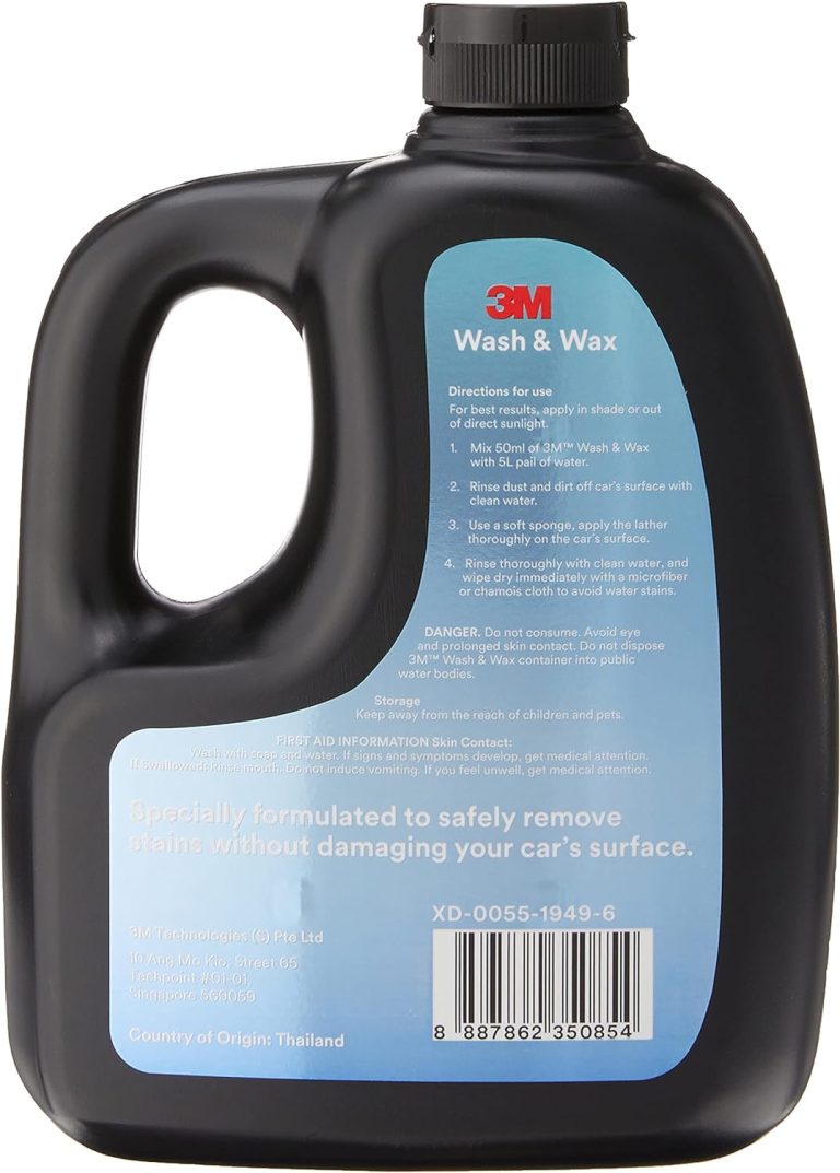 3M™ Car Wash with Wax 1000ml 39000W - Mass Technologies - 3M Authorised ...